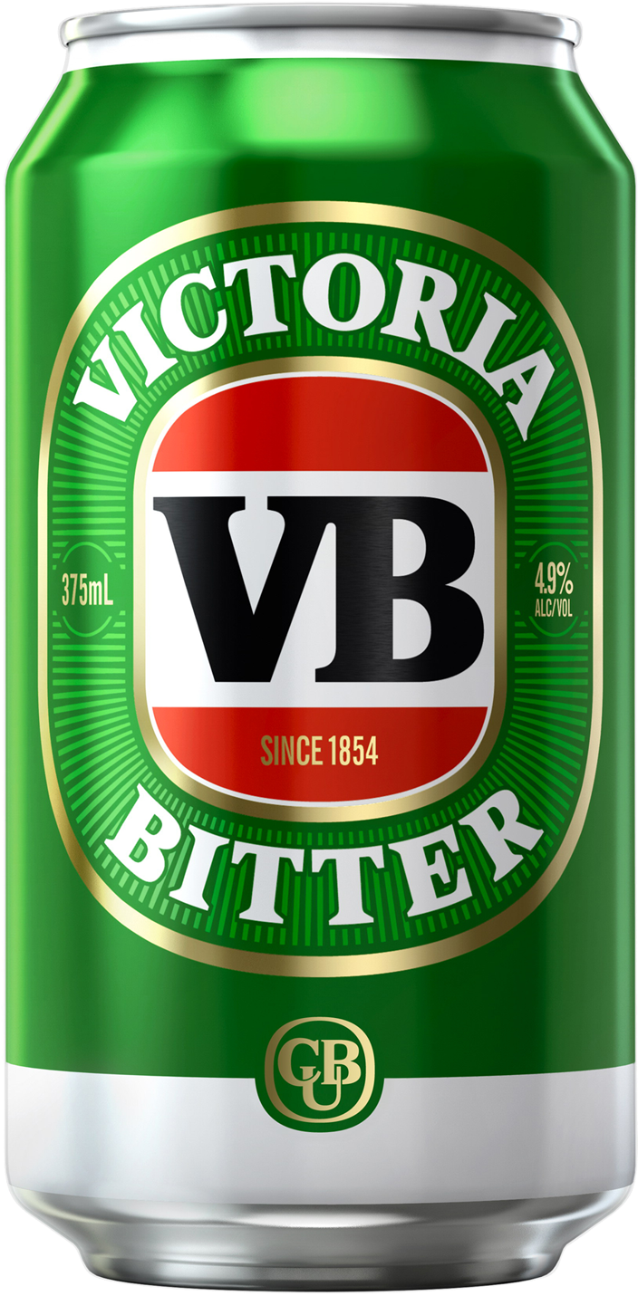 Download Victoria Bitter Cans 375ml - Victoria Bitter Can PNG Image ...
