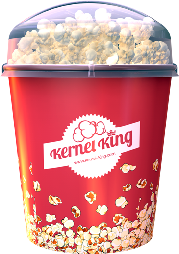 Download Kernel King Bucket With Lid - Kernel King PNG Image with No Background - PNGkey.com