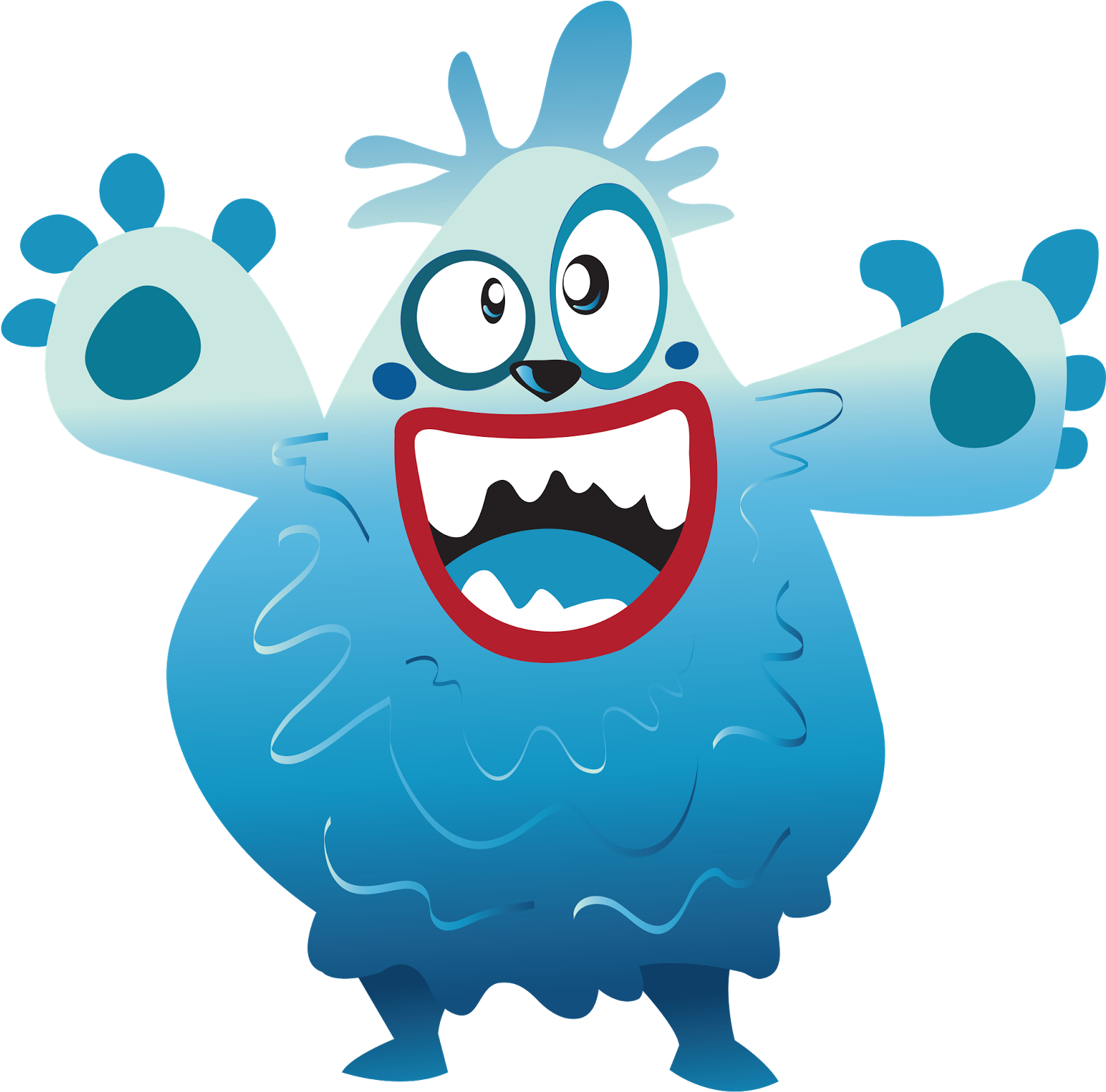 Abominable Snowman - Illustration - Free Transparent PNG Download - PNGkey