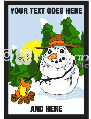 Download K1809 Snowman By The Fire - Fire PNG Image with No Background ...