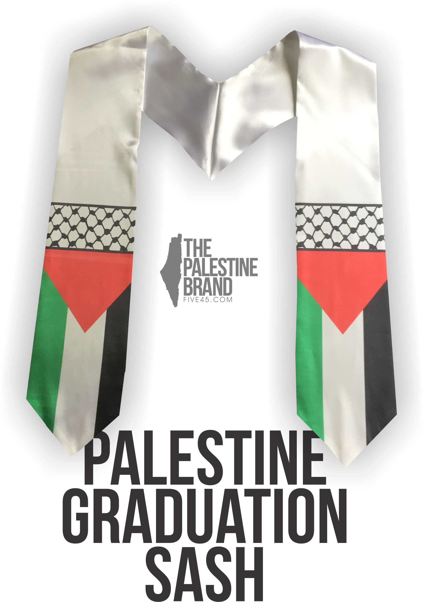 Download Image Of Palestine Graduation Sash - Palestine Graduation Sash ...