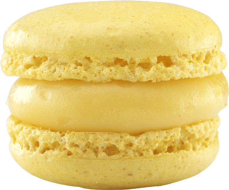 Download Lemon Macaron - Yellow Macaron Png PNG Image with No ...