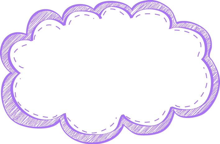 Download Clouds Label - Clouds Border Black And White PNG Image with No ...
