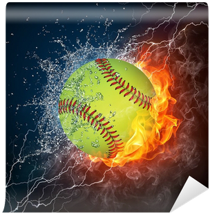 Download Softball Fire And Water PNG Image with No Background - PNGkey.com