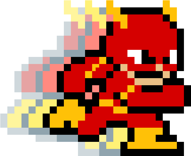 Download Flash - Pixel Art The Flash PNG Image with No Background ...