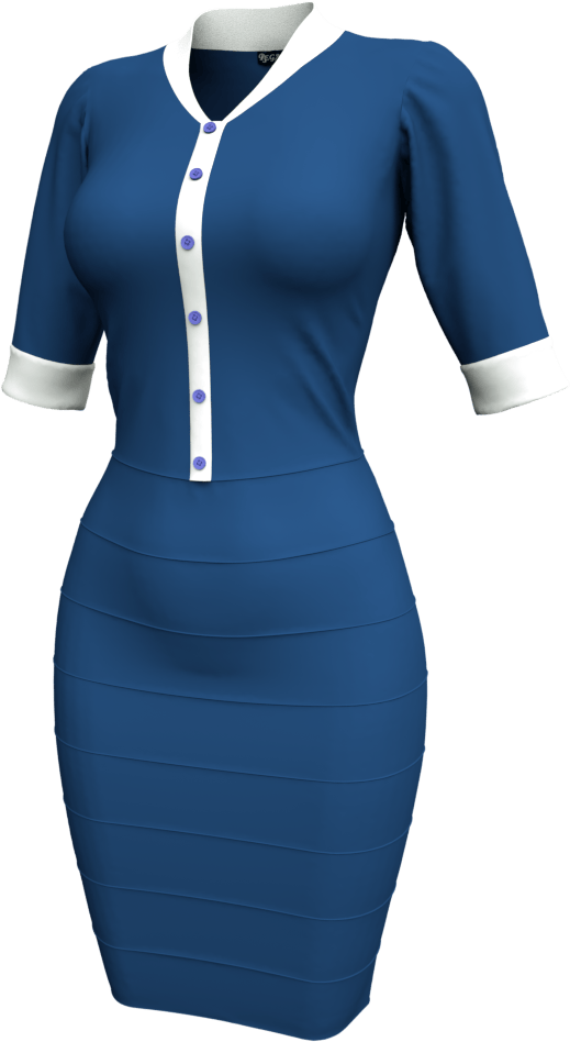 Marvelous Designer Clothes Template Garment File Of - Clothing - Free ...