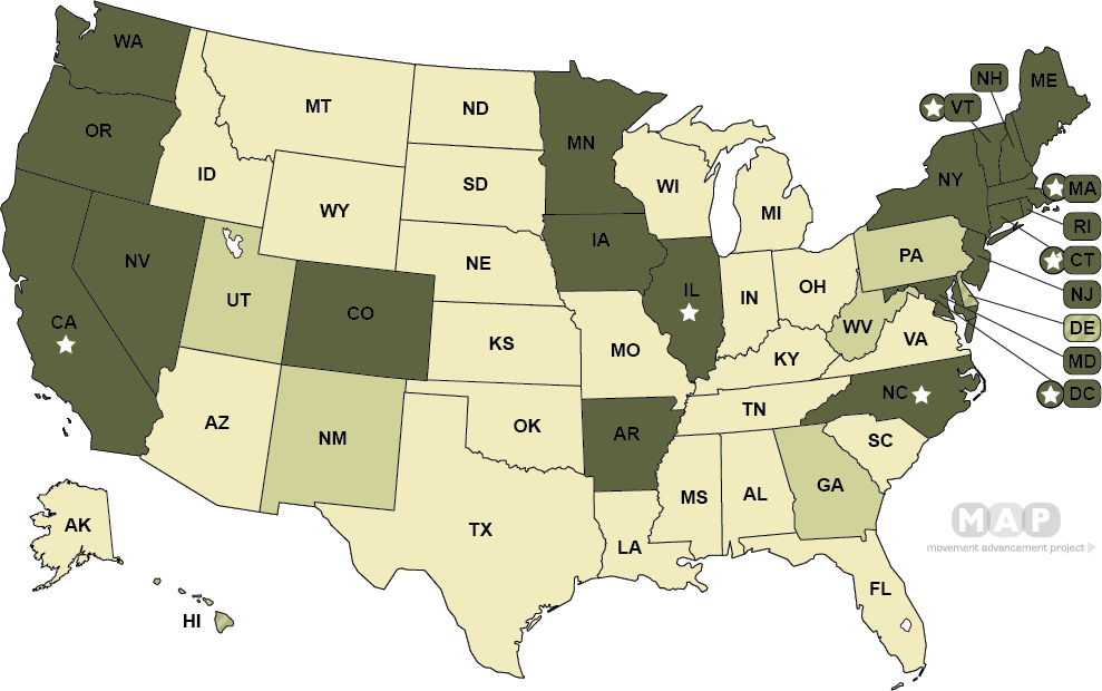 United States Map - Conversion Therapy Map Usa - Free Transparent PNG ...