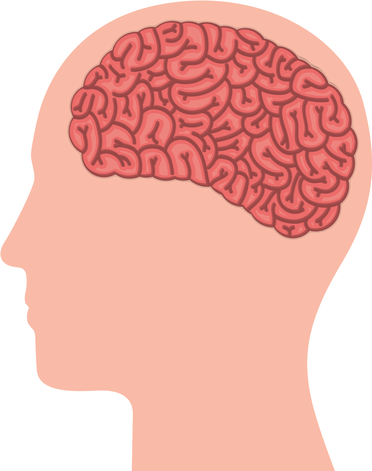 Working Vector Human Brain Svg Transparent - Human Brain - Free ...