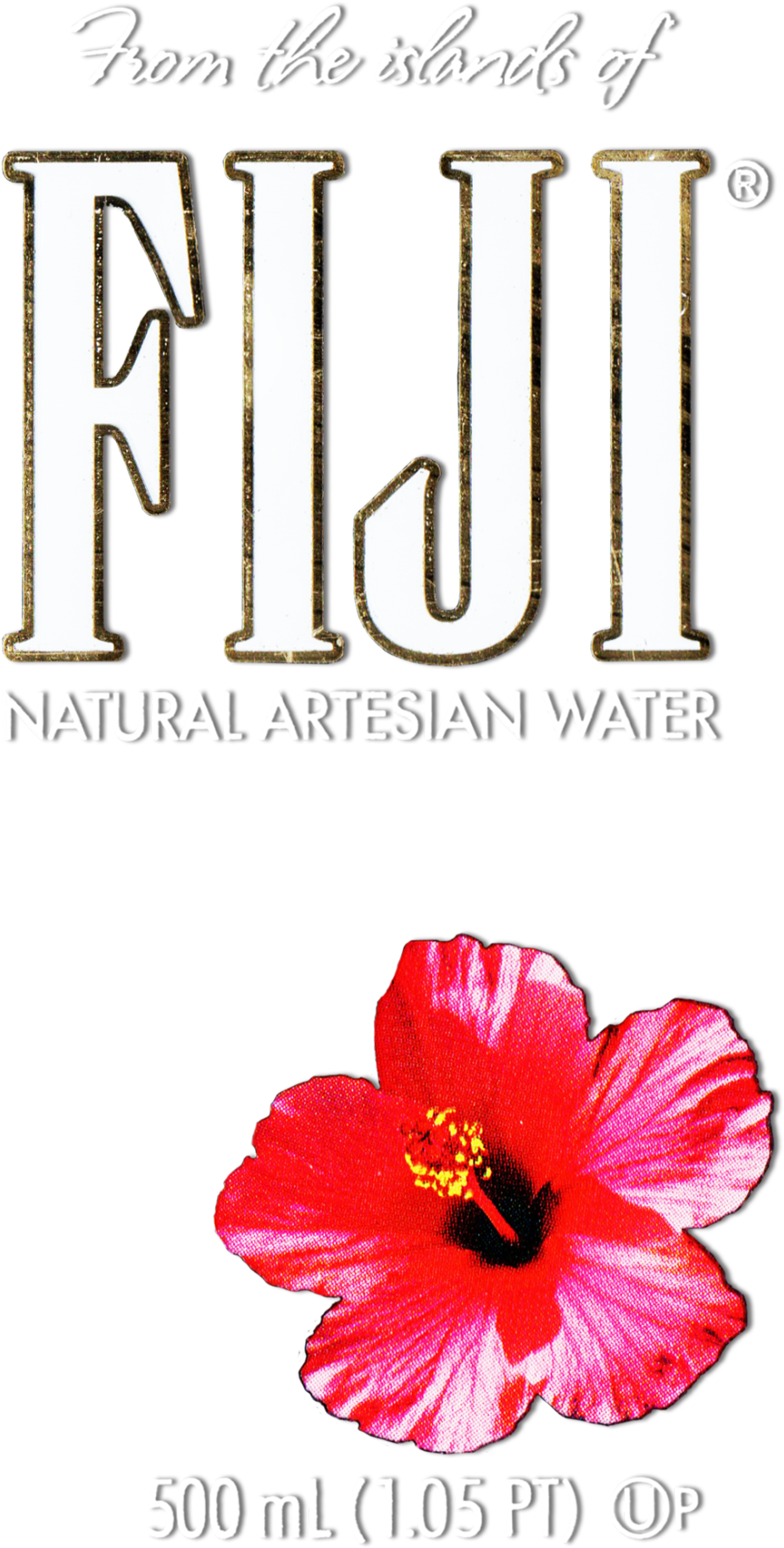 Download Hibiscus Flower Png Image Collections - Fiji Water Bottle ...