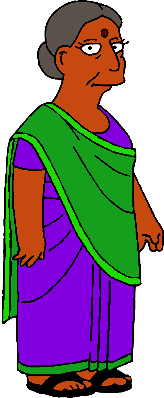 Download Apu's Mother - Apu Nahasapeemapetilon PNG Image with No ...