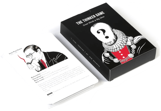 Download The Thinker Gift Guide - School Of Life The Thinker Game PNG ...