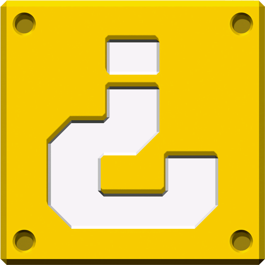 Download Block - Super Mario Question Block PNG Image with No ...