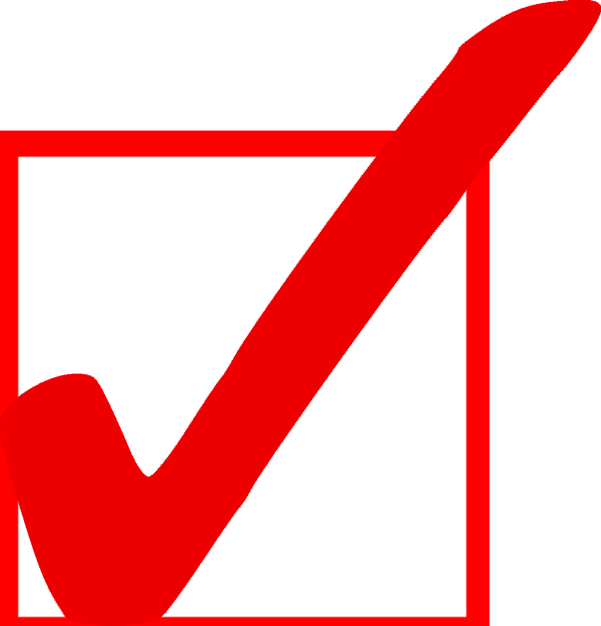 Download Box Mindsteps Inc - Red Check Box Png PNG Image with No ...