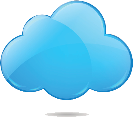 Cloud Computing Modern Icon - Internet Cloud Icon Png - Free ...