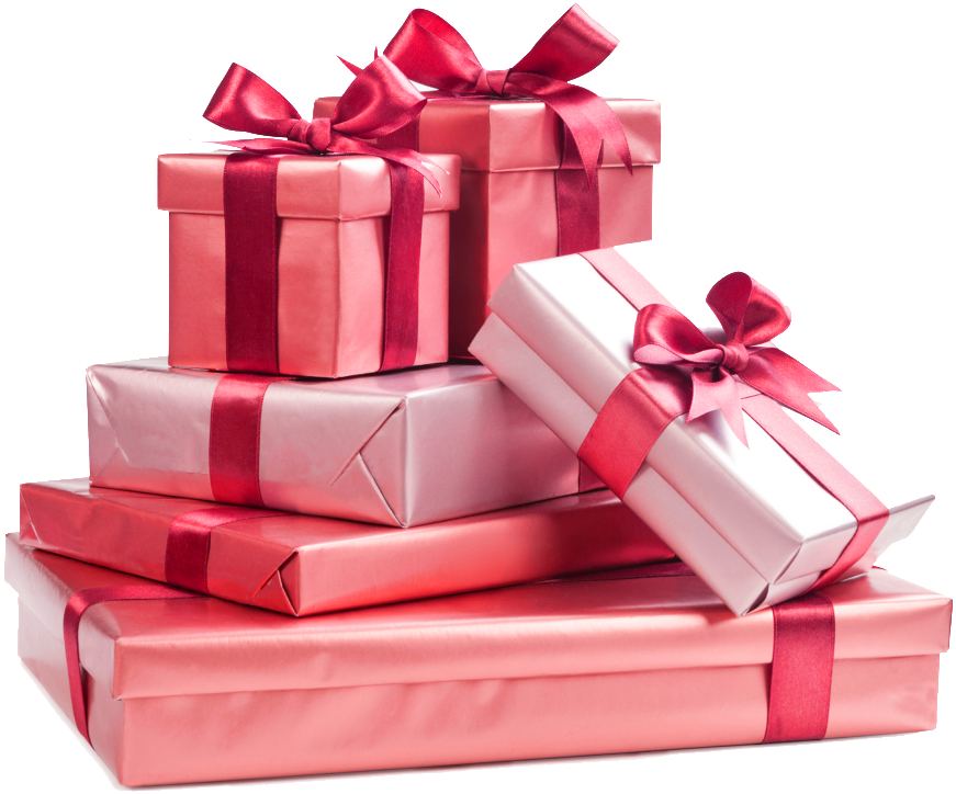 Download Creative Fashion Gift Box Transparent Decorative - 礼物 Png PNG ...