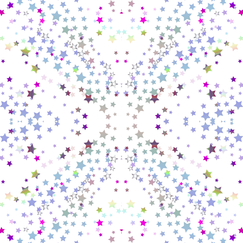 Download Magic Stars, Stardust Fabric - Circle PNG Image with No ...