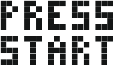 Press Start Png - Press Start Pixel Png - Free Transparent PNG Download ...