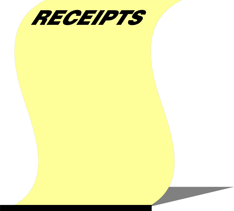 Package Receipt Cliparts - Receipt - Free Transparent PNG Download - PNGkey