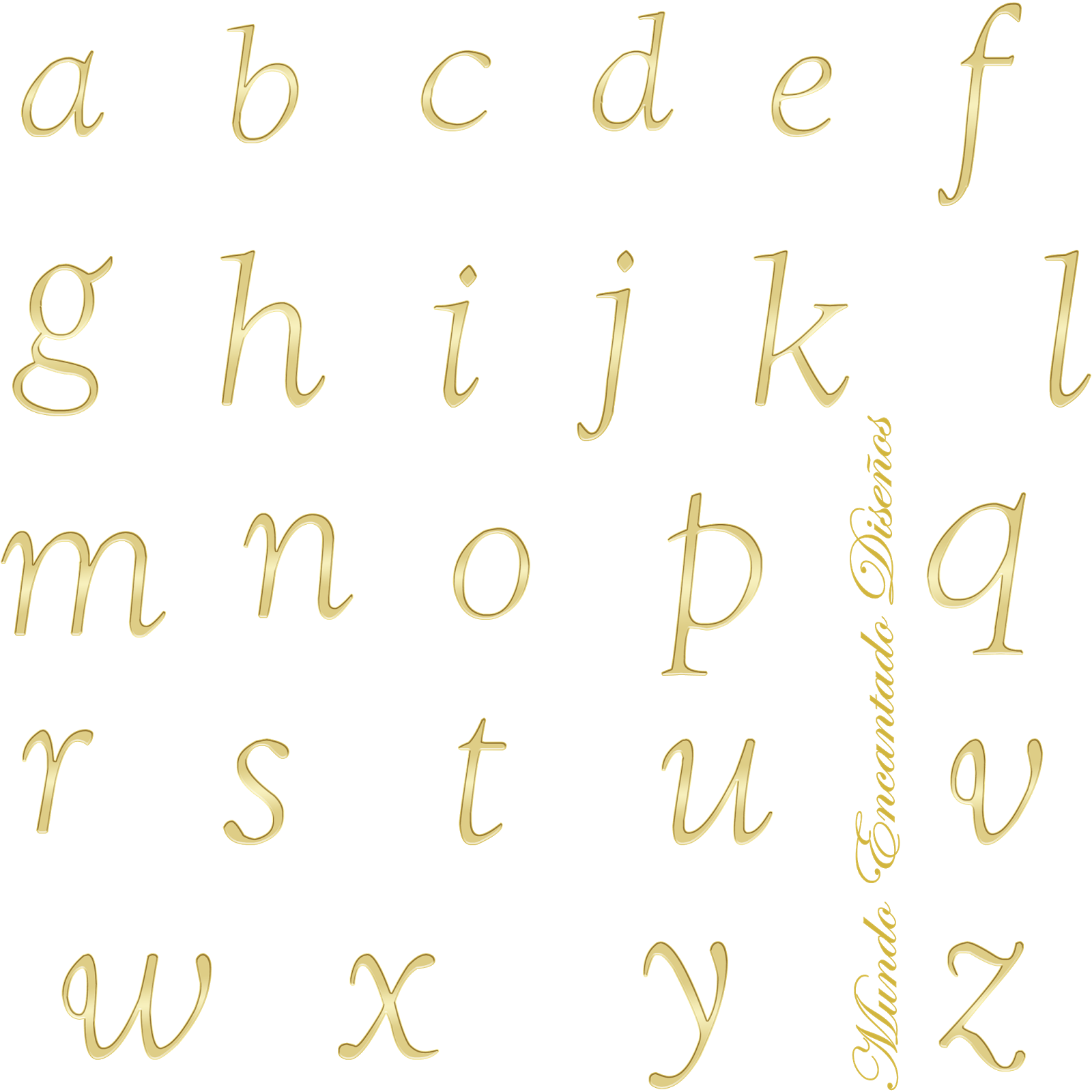 Download Alfabeto Descendientes - Letter PNG Image with No Background ...