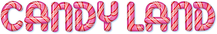 Candyland Logo With Transparent Background - Candy Land - Free ...
