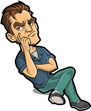 Download Pin It On Pinterest - Cartoon Angry Man Png PNG Image with No ...
