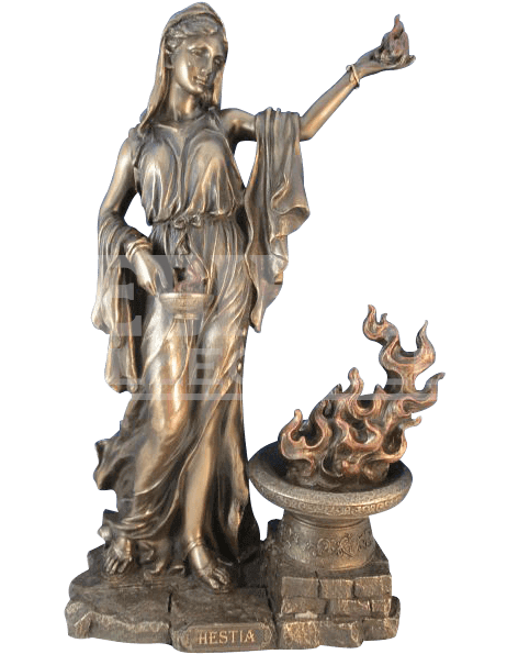 Download Greek Goddess Hestia Statue - Hestia Virgin Goddess Bronze ...
