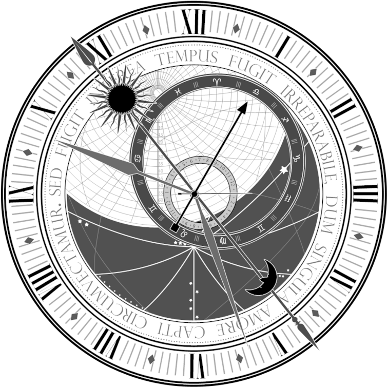 Clock Vector Steampunk - Prague Astronomical Clock Tattoo - Free ...