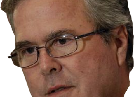 Download Jeb Supports Puerto Rico Statehood - Jeb Bush Head Png PNG ...