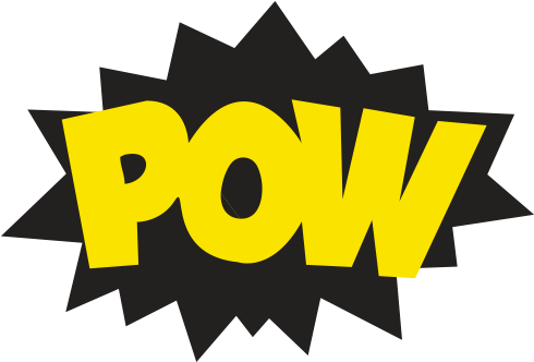 Batman Pow Logo 3 By Nicholas - Batman - Free Transparent PNG Download ...