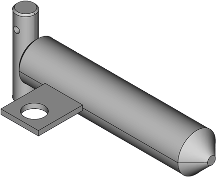 Download Picture Of Freer Naams Asc0305 Safety Pin - Gun Barrel PNG ...