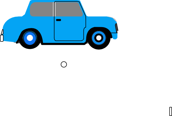 Download Animated Blue Car Clip Art At Clker - Car Animated PNG Image ...