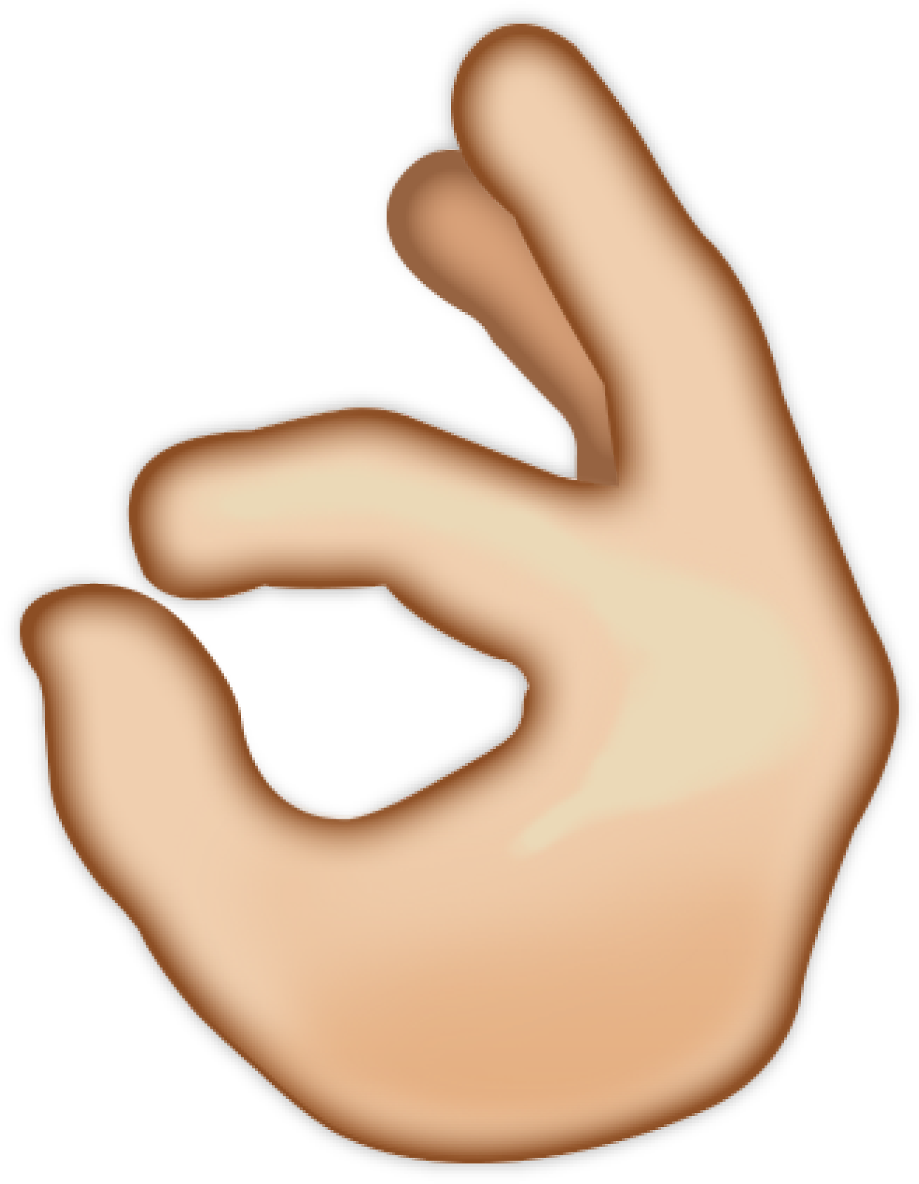 View Samegoogleiqdbsaucenao Perfecthand , - Ok Hand Emoji Png - Free ...