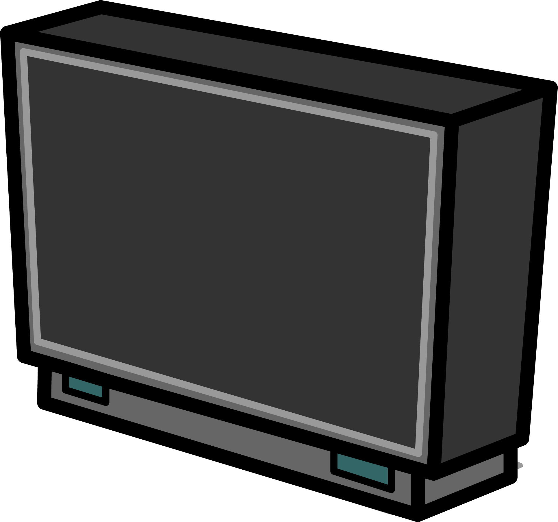 Big Screen Tv Sprite 008 - Television - Free Transparent PNG Download ...