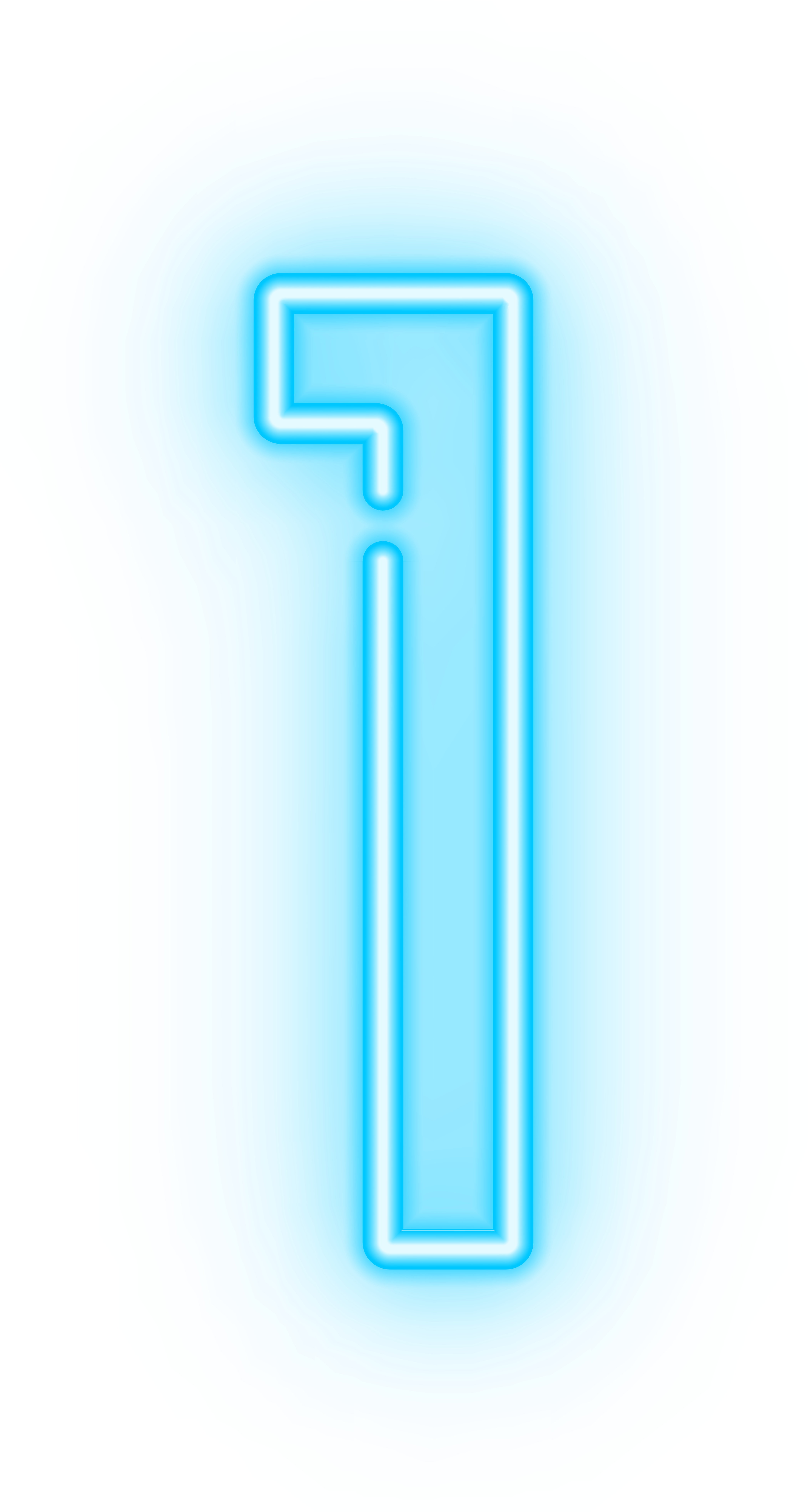 Neon Numbers Png - Free Transparent PNG Download - PNGkey
