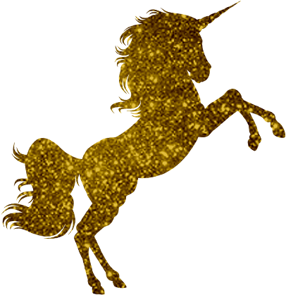 Unicorn Horn Glitter Png - Golden Unicorn - Free Transparent PNG ...