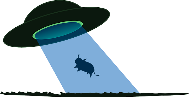 Download Ufo Clipart Beam - Cartoon Ufo With Beam PNG Image with No ...