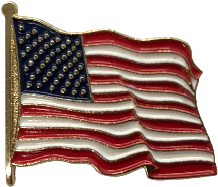 Download American Flag Pin - Lapel Pin PNG Image with No Background ...