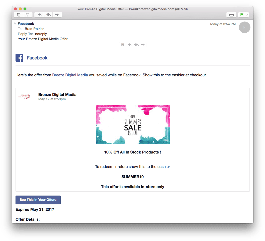 Download How To Create Facebook Coupons Offers - Application Software ...
