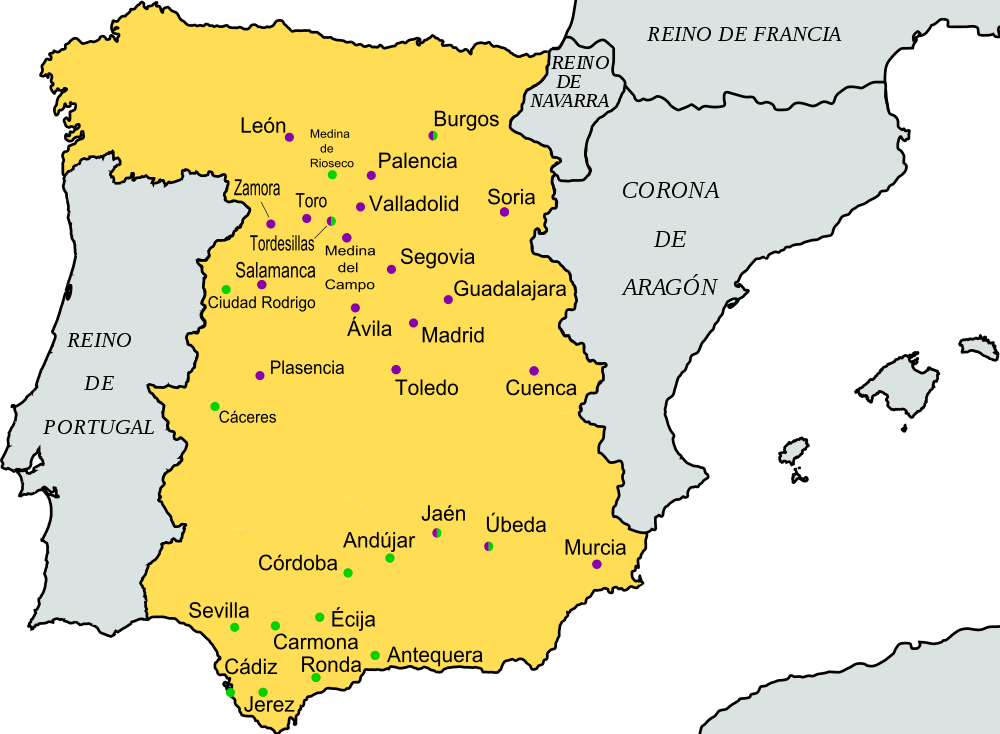Download Open - Map Of Spain 1400 PNG Image with No Background - PNGkey.com