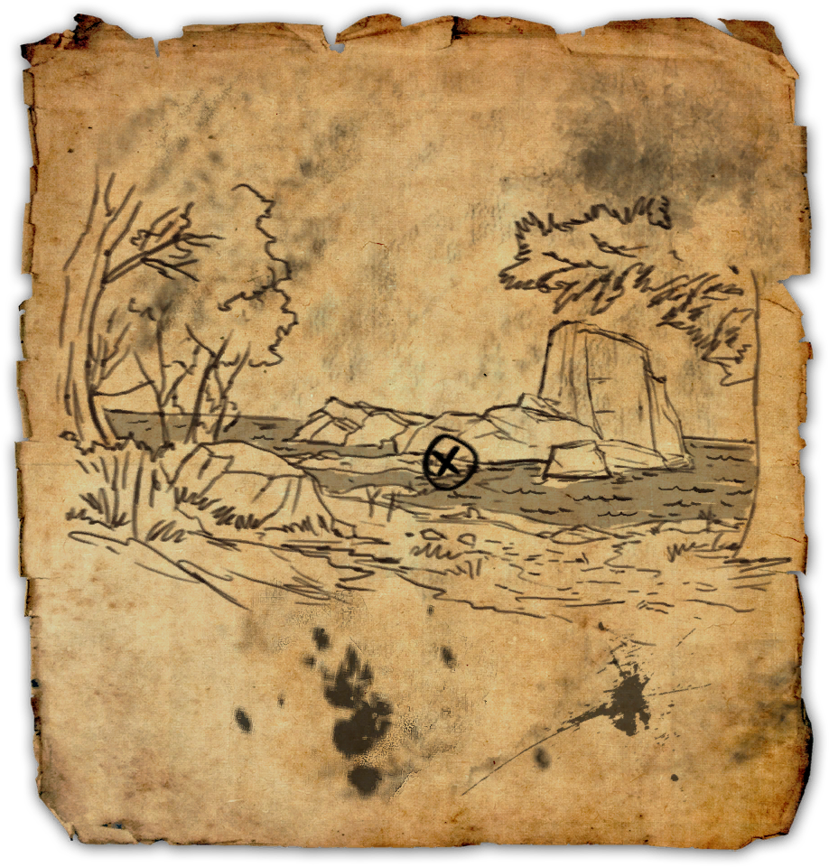 Betnikh Treasure Map Ii - Elder Scrolls Treasure Map - Free Transparent ...