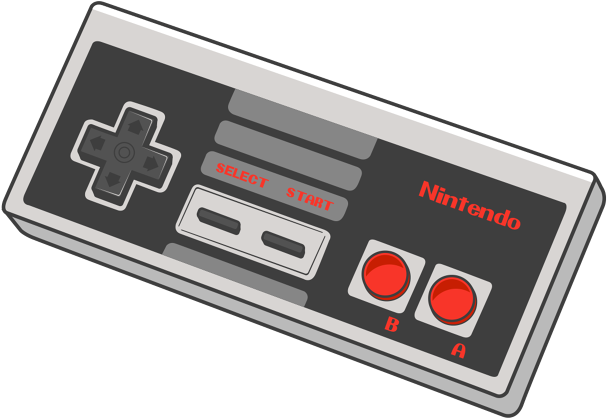 Nes Controller Drawing Nes Controller Png - Nintendo 64 Controller Old - Free Transparent PNG ...