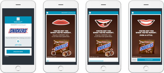 Download User Drags The The Snicker Bites Into The Mouth - Iphone PNG ...