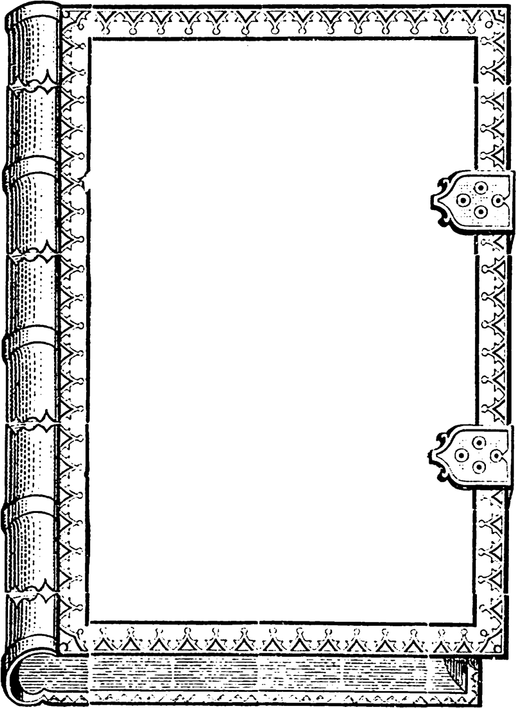 Digital Old Book Design Frame Downloads - Frame Design Cover Book ...