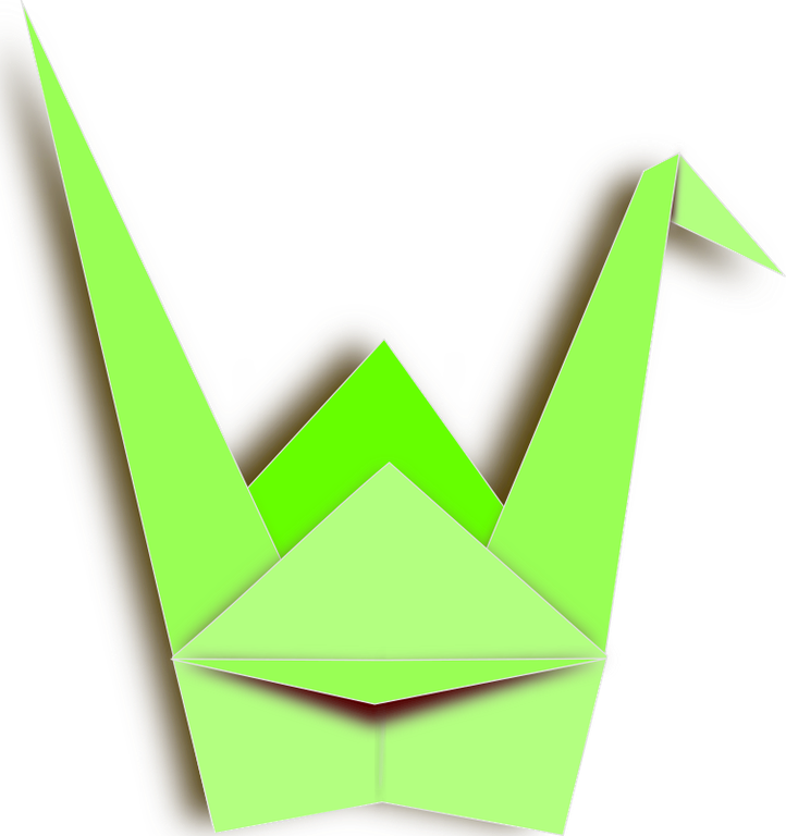 Origami Crane - Paper Crane Animated Gif - Free Transparent PNG ...
