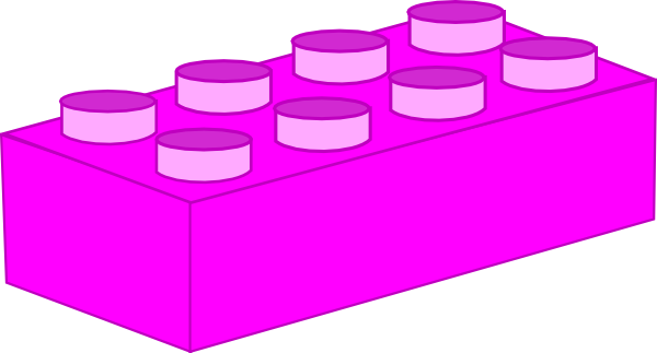 Purple Lego Brick