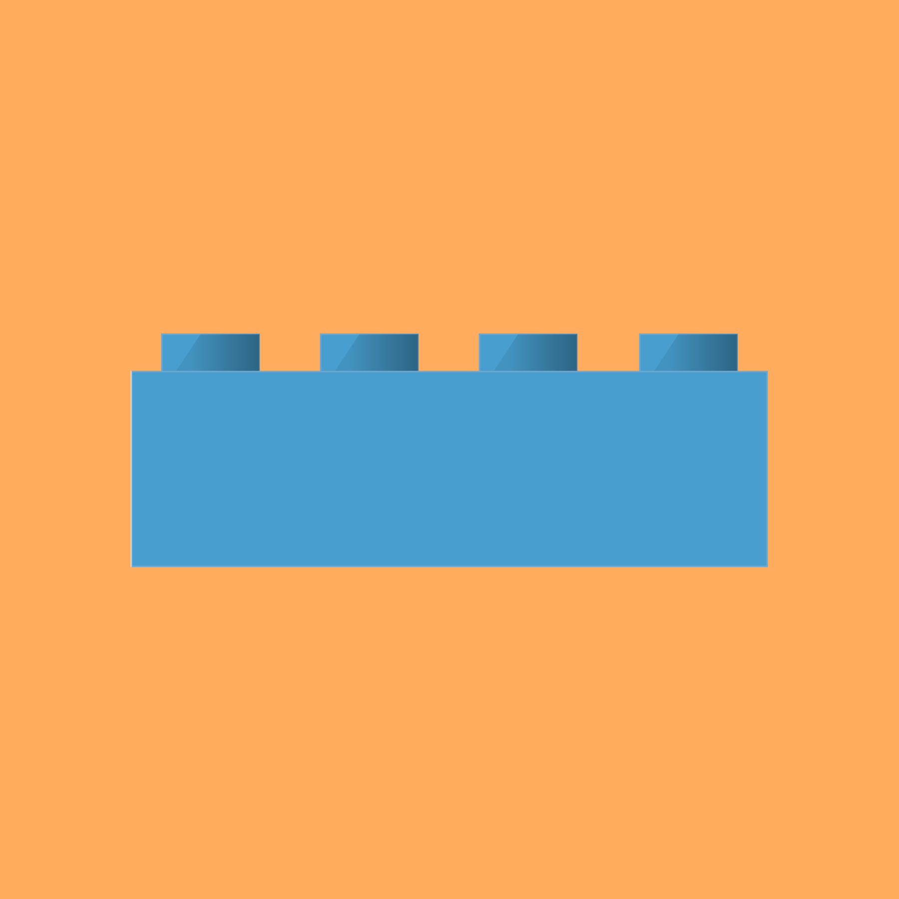 9- Lego Brick - Orange - Free Transparent PNG Download - PNGkey