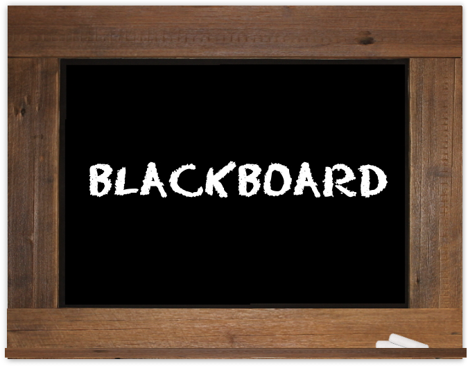 Rustic Aged Hardwood Timber Blackboard With Ledge By - Plywood - Free ...