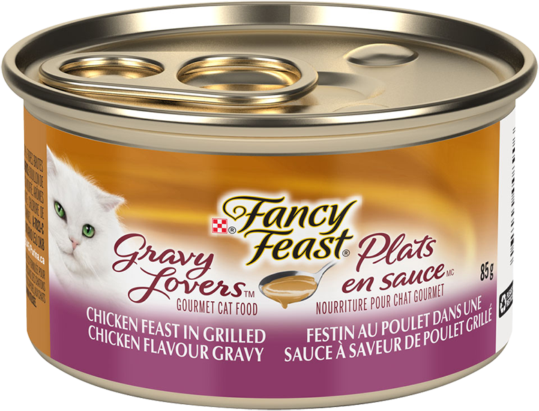 Fancy Feast® Gravy Lovers™ Chicken Feast In Grilled - Purina Fancy ...