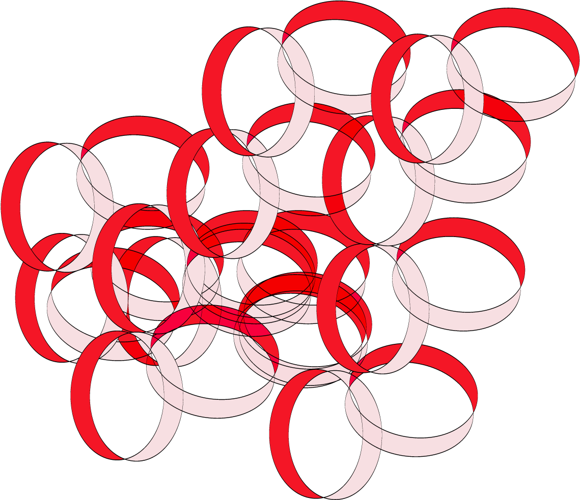 Download Graphic Designer Gary Crossey -full View Of Red Hoops - Circle ...