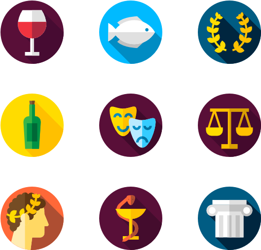 Ancient Greece - Google Icons - Free Transparent PNG Download - PNGkey